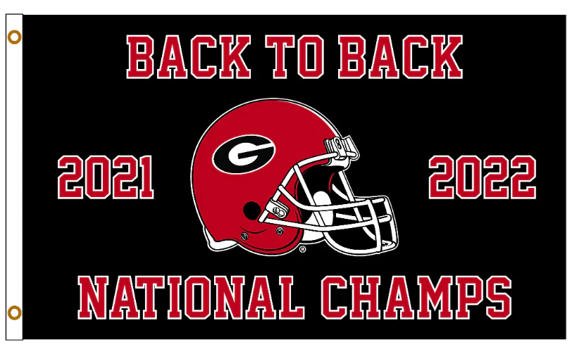 UGA Flags, Banners, Pennants & Tapestries – The Red Zone- Athens, GA