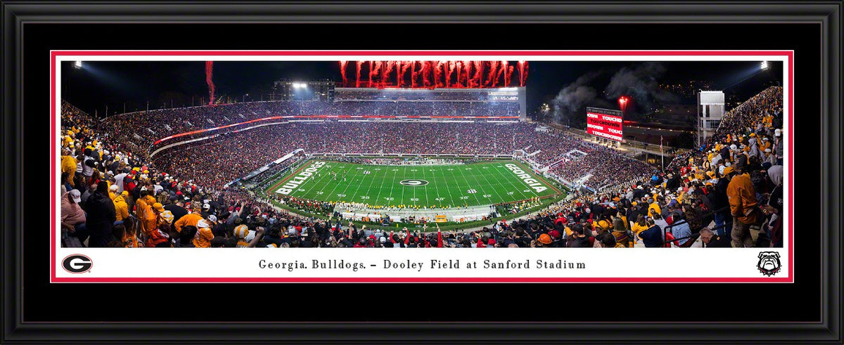 11/16/24 UGA Framed Print Dawgs 31, Vols 17 Blackout Matting – The Red ...