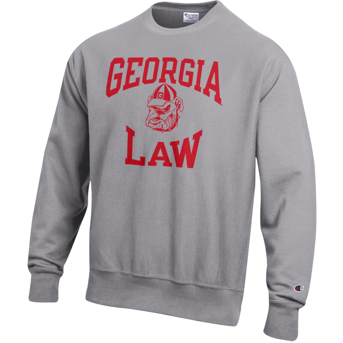 Champion UGA Georgia LAW Reverse Weave Sweatshirt – The Red Zone ...