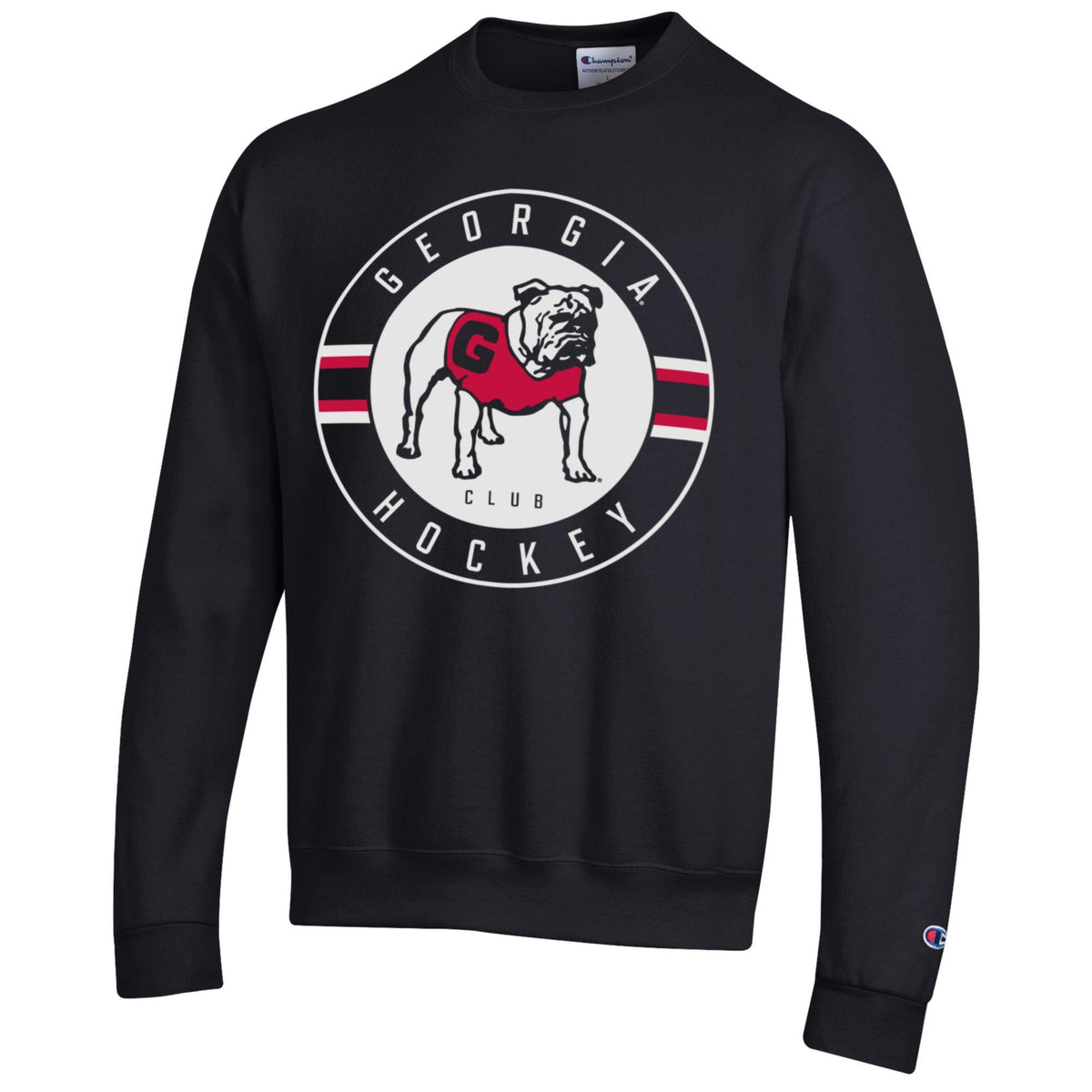 Champion UGA Official Hockey Logo Sweatshirt – The Red Zone- Athens, GA