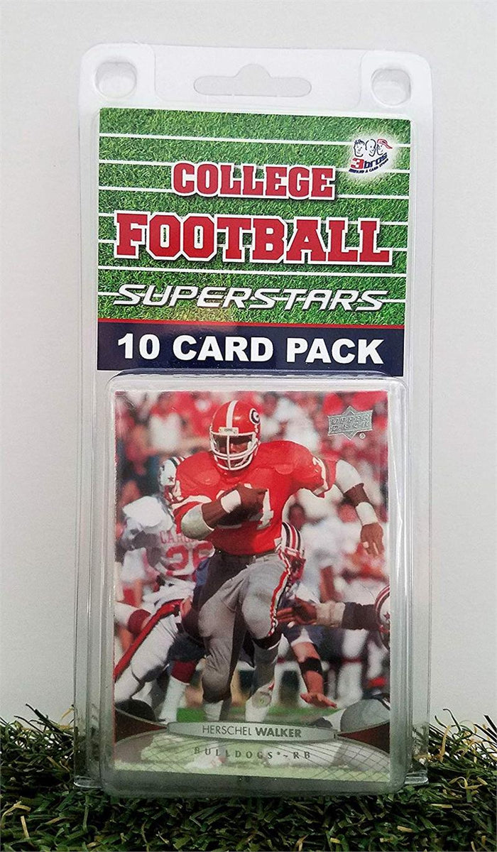 UGA Georgia Bulldogs Football Vintage Trading Cards – The Red Zone ...