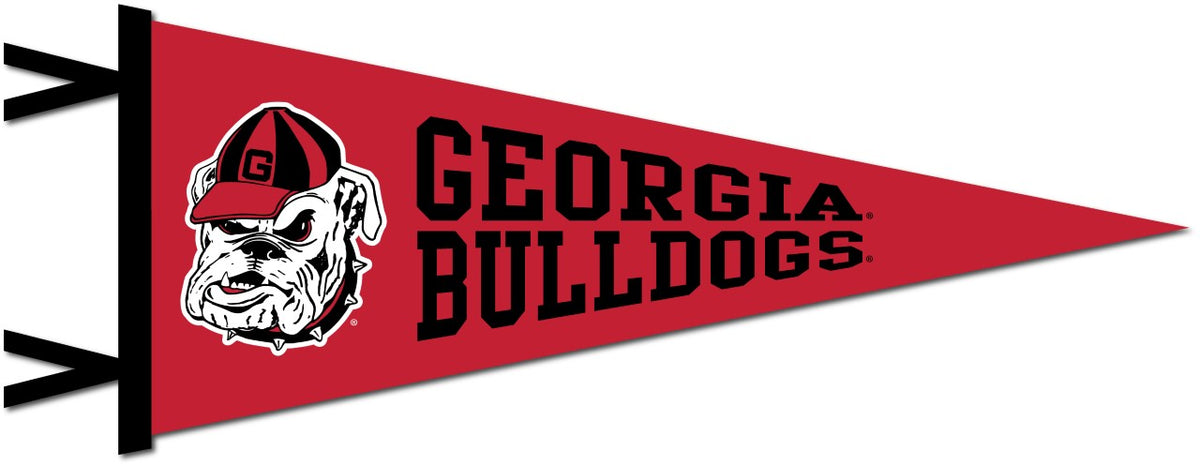 Georgia Bulldogs Wool Felt Pennant – The Red Zone- Athens, GA
