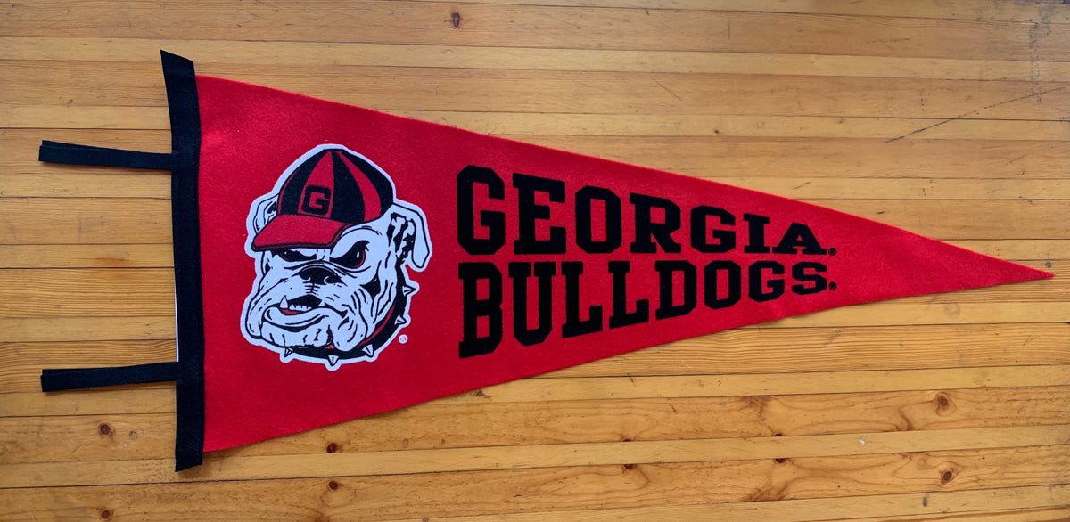 Georgia Bulldogs Wool Felt Pennant – The Red Zone- Athens, GA